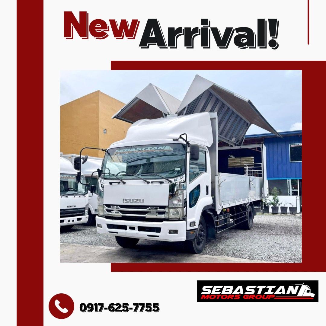 2020 Isuzu Forward Aluminum Wing Van 21ft. F-Series FTR Molye 8 Stud ...