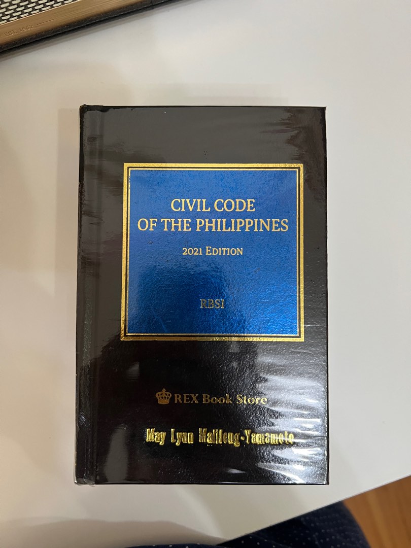 2021 Civil Code of the Philippines Codal, Hobbies & Toys, Books ...