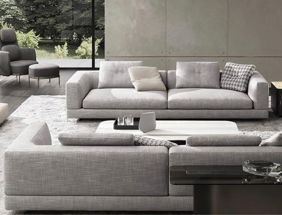 2 seater Kyle Designer Luxury Curve Sofa Multi-Seater Sofa Length 160cm ...