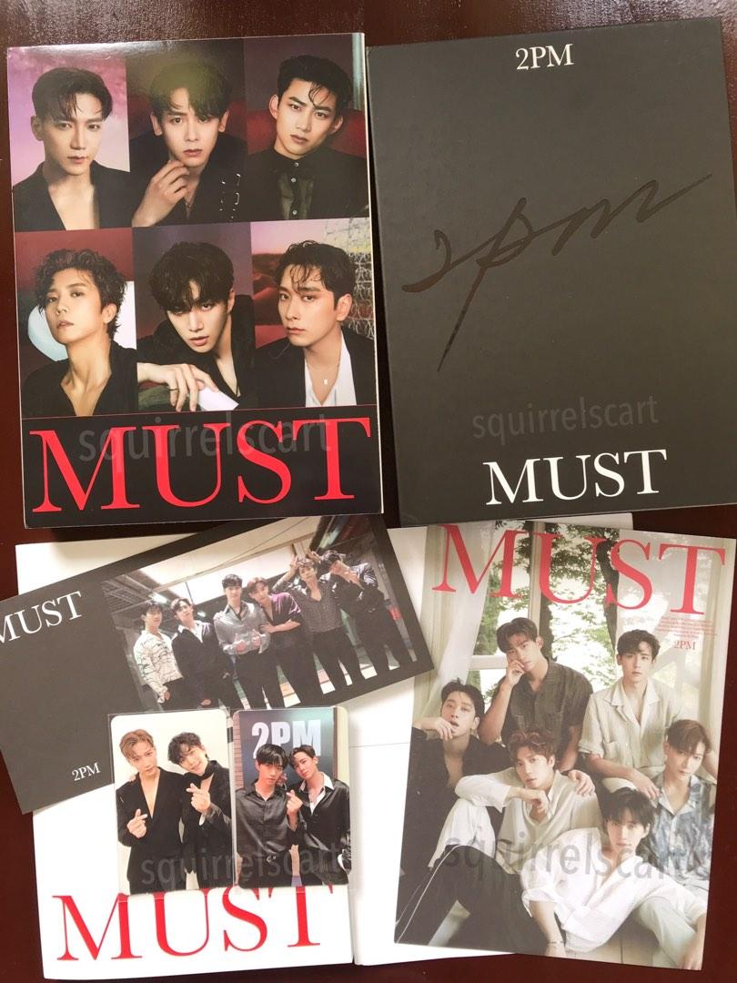 2PM MUST album dark version with junho unit pcs, Hobbies & Toys ...