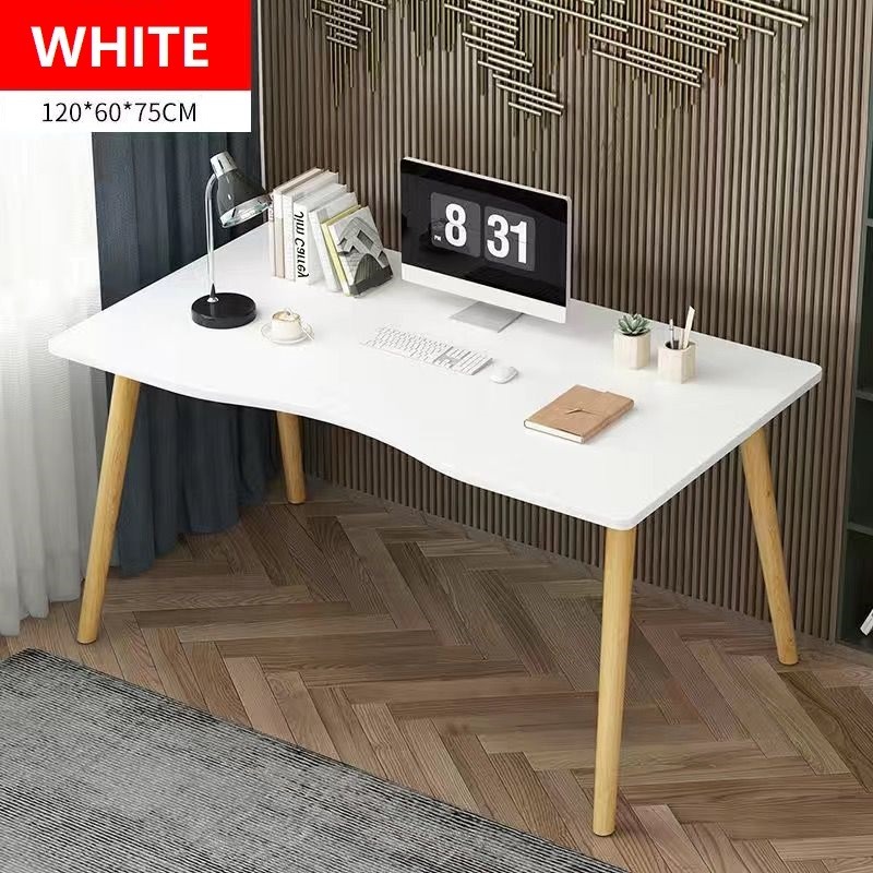 60/80/100/120x40/50/60cm Nordic Study Table Laptop Home Office Desks ...