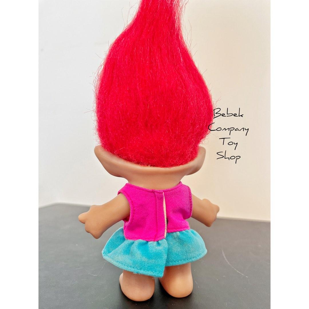 星星 1980 VTG Troll Doll Gem trolls 醜娃 巨魔娃娃 幸運小子 寶石, 書籍、休閒與玩具, 玩具、公仔、桌遊在旋轉拍賣
