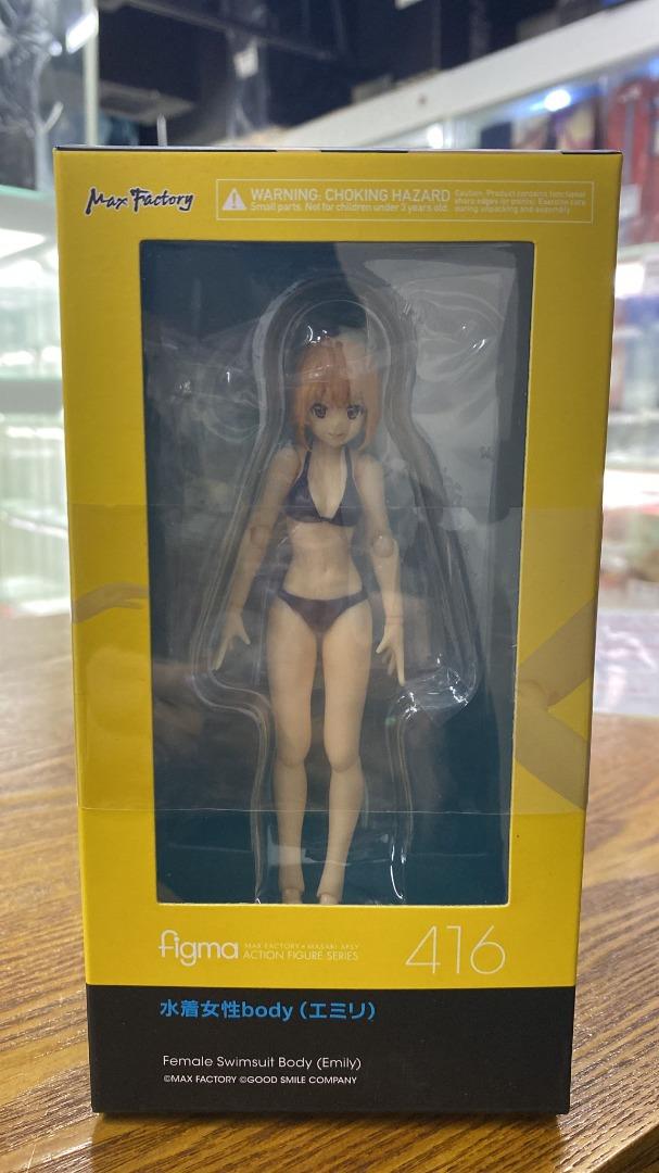 sold 全新 Max Factory Figma 416 Emily Female Swimsuit Body 水着女性, 興趣及遊戲, 玩具 & 遊戲類 - Carousell