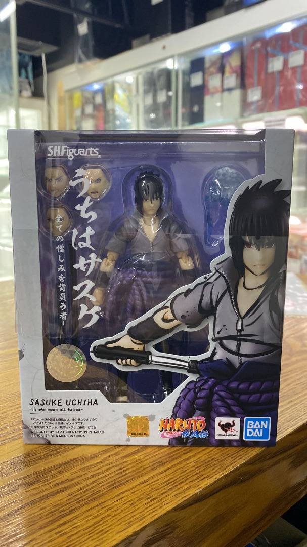 全新 SHF S.H.Figuarts Sasuke Uchiha Naruto 宇智波 內輪 佐助 狐忍 火影忍者 疾風傳, 興趣及遊戲 ...