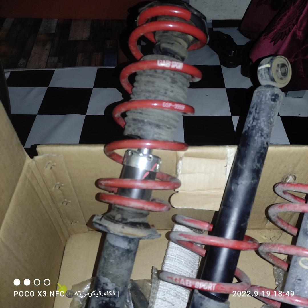 Absorber Myvi and GAB spring Sport, Auto Accessories on Carousell