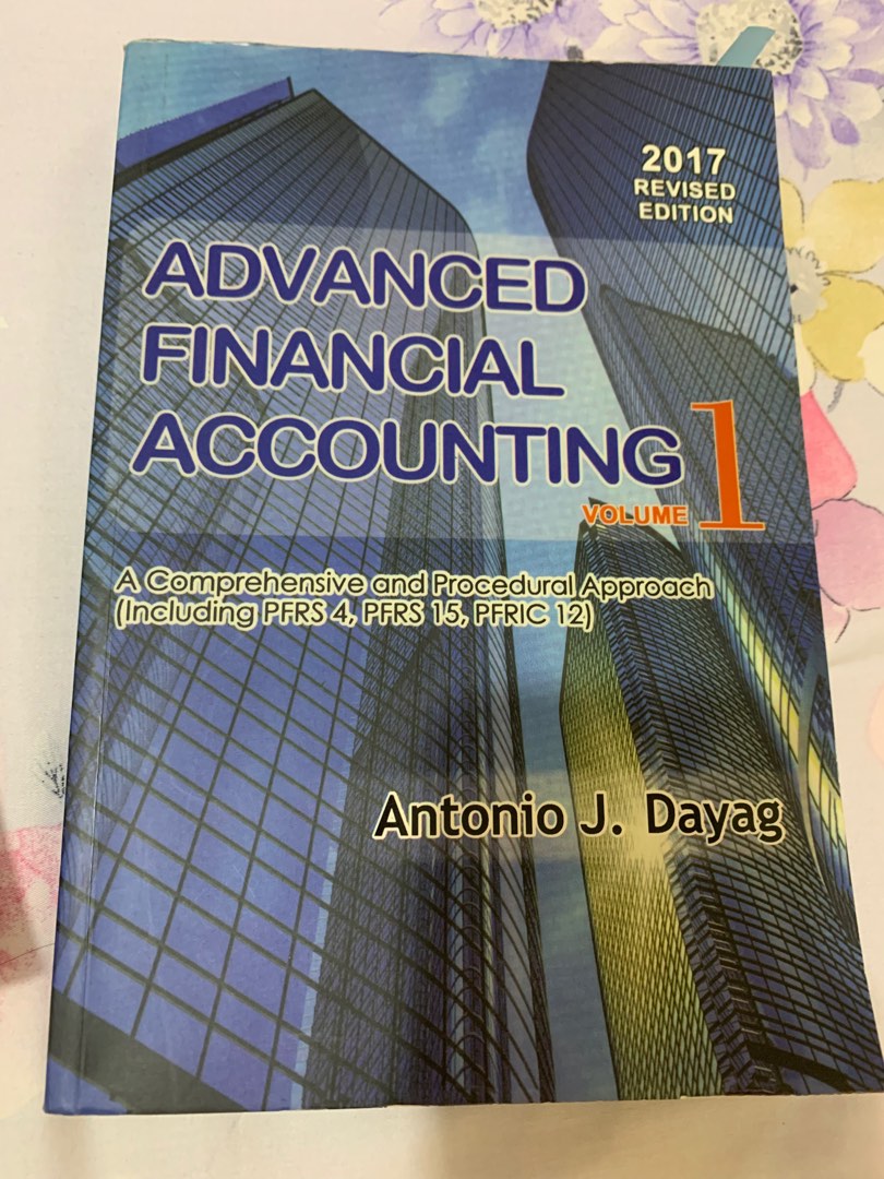 ADVANCE FINANCIAL ACCOUNTING PART 1 (AFAR) -dayag, Hobbies & Toys ...