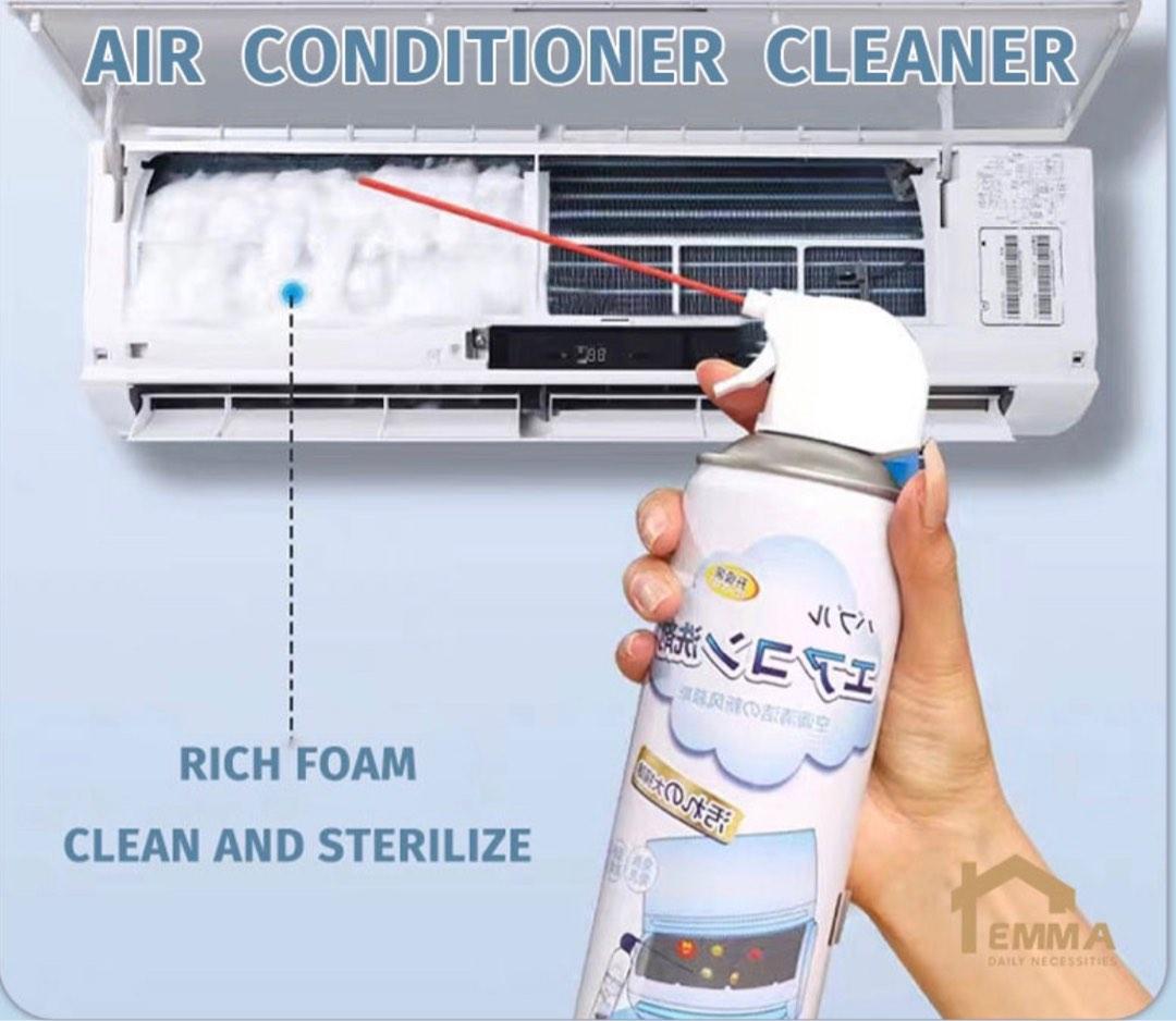 Air con cleaning spray, Furniture & Home Living, Cleaning & Homecare ...