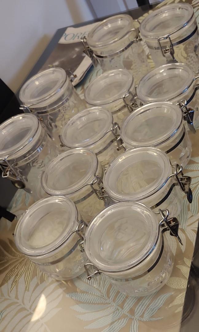 Air tight acrylic container, Furniture & Home Living, Kitchenware ...