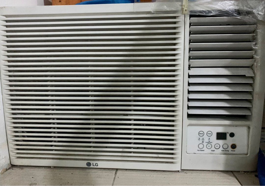 Aircon - LG window type 2HP, TV & Home Appliances, Air Conditioning and ...