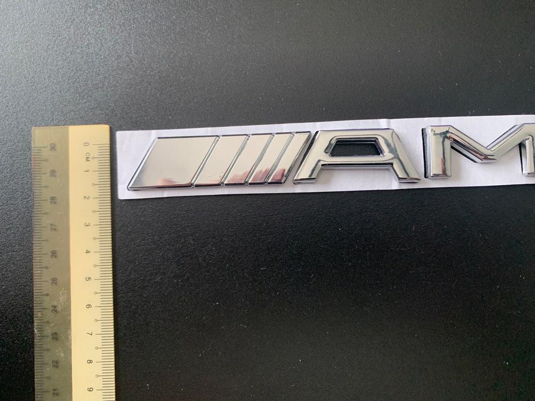 AMG Emblems for Boot, Car Accessories, Accessories on Carousell