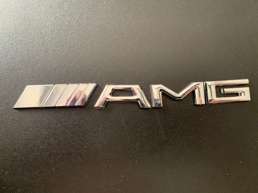 AMG Emblems for Boot, Car Accessories, Accessories on Carousell