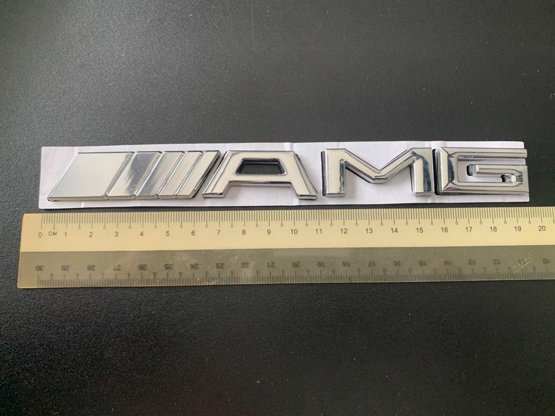 AMG Emblems for Boot, Car Accessories, Accessories on Carousell