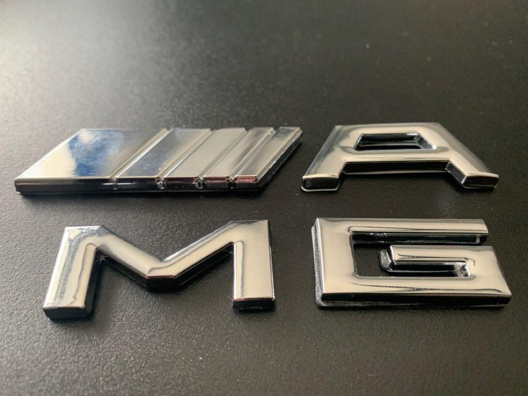 AMG Emblems for Boot, Car Accessories, Accessories on Carousell