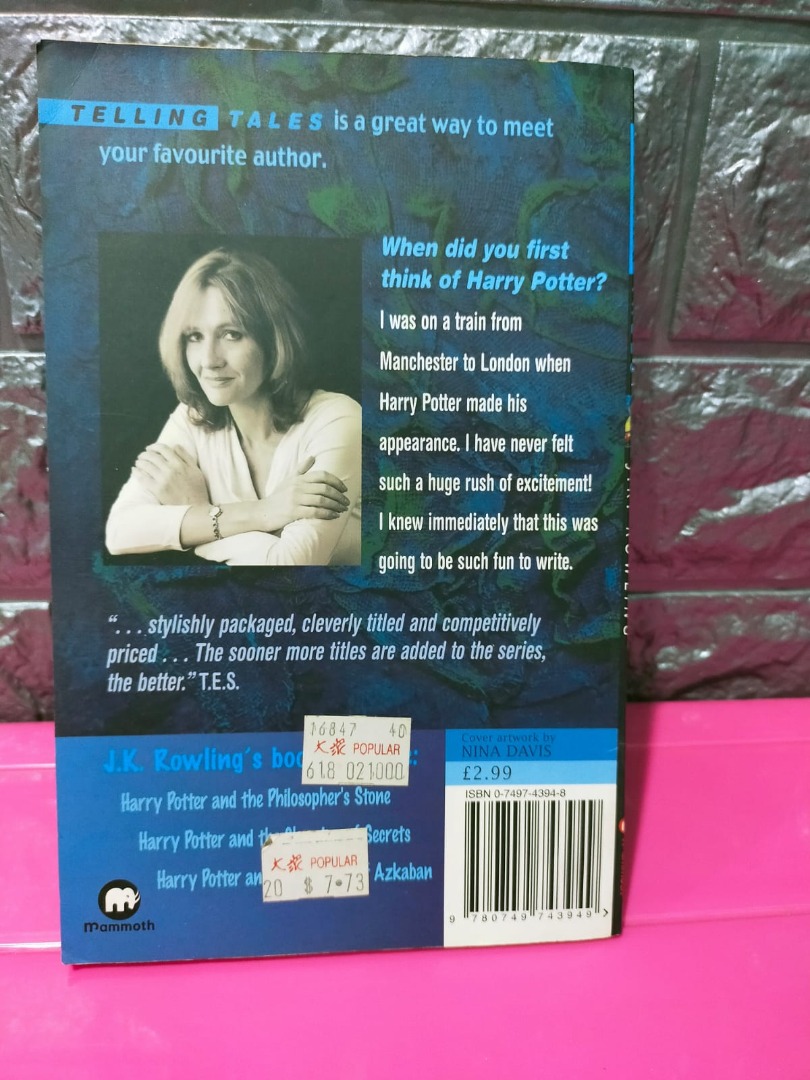AN INTERVIEW WITH J.K ROWLING - BUKU HARRY POTTER INTERVIEW, Buku ...