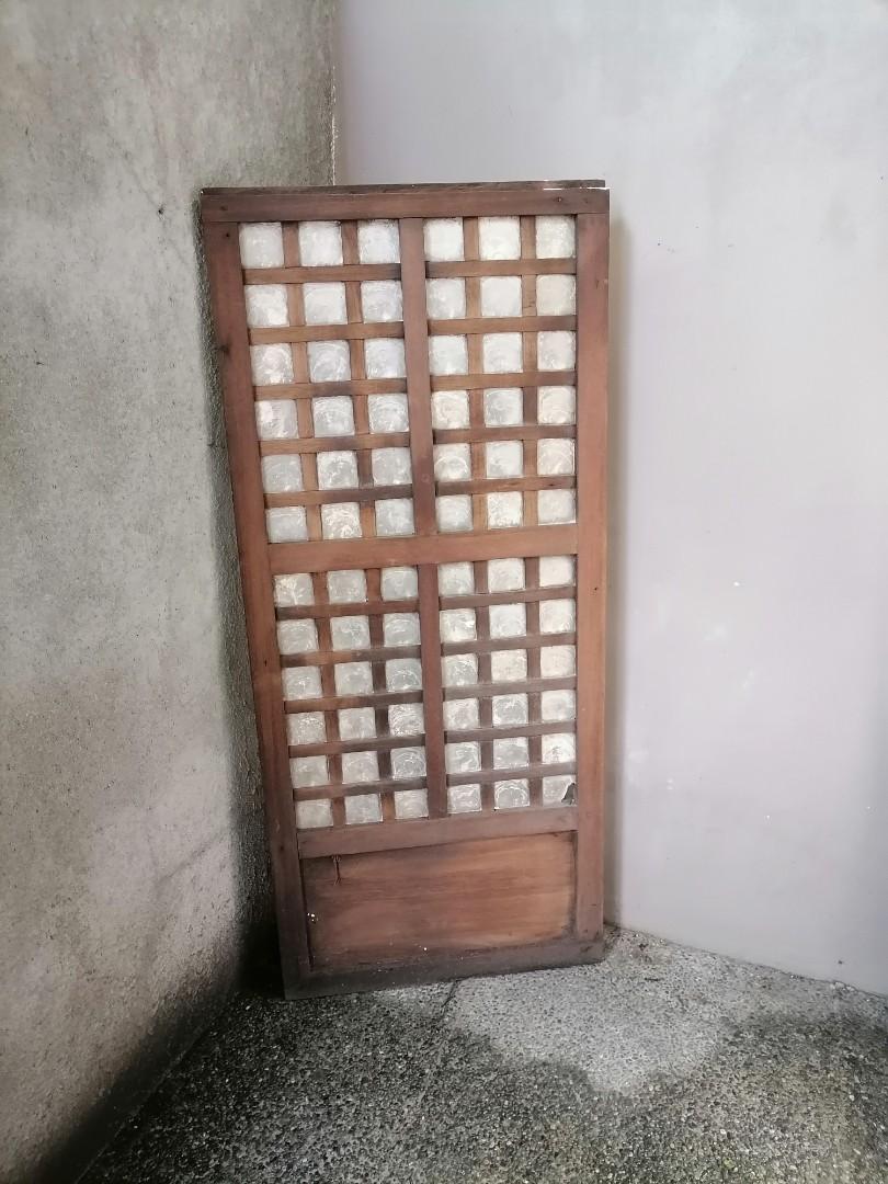 Antique capiz window, Furniture & Home Living, Outdoor Furniture on ...