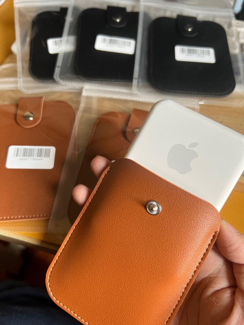 Apple Magsafe Battery Pack Leather Sleeve Case, Mobile Phones & Gadgets ...