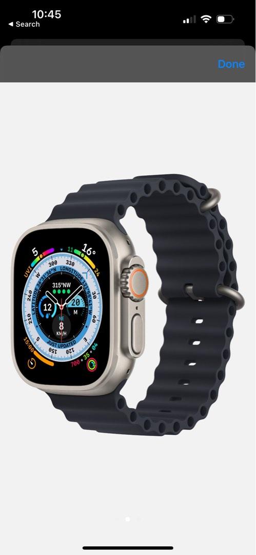 Apple Watch Ultra Midnight Ocean, Mobile Phones & Gadgets, Wearables ...