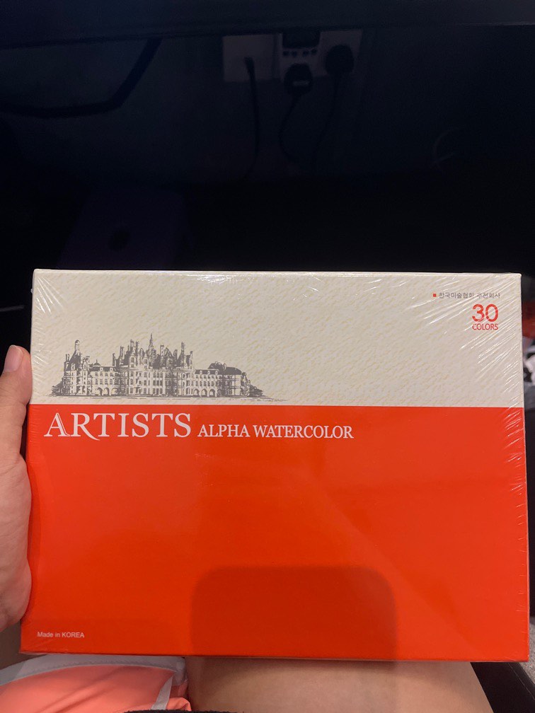 Artists Alpha Watercolour - 30 colours, Hobbies & Toys, Stationery ...