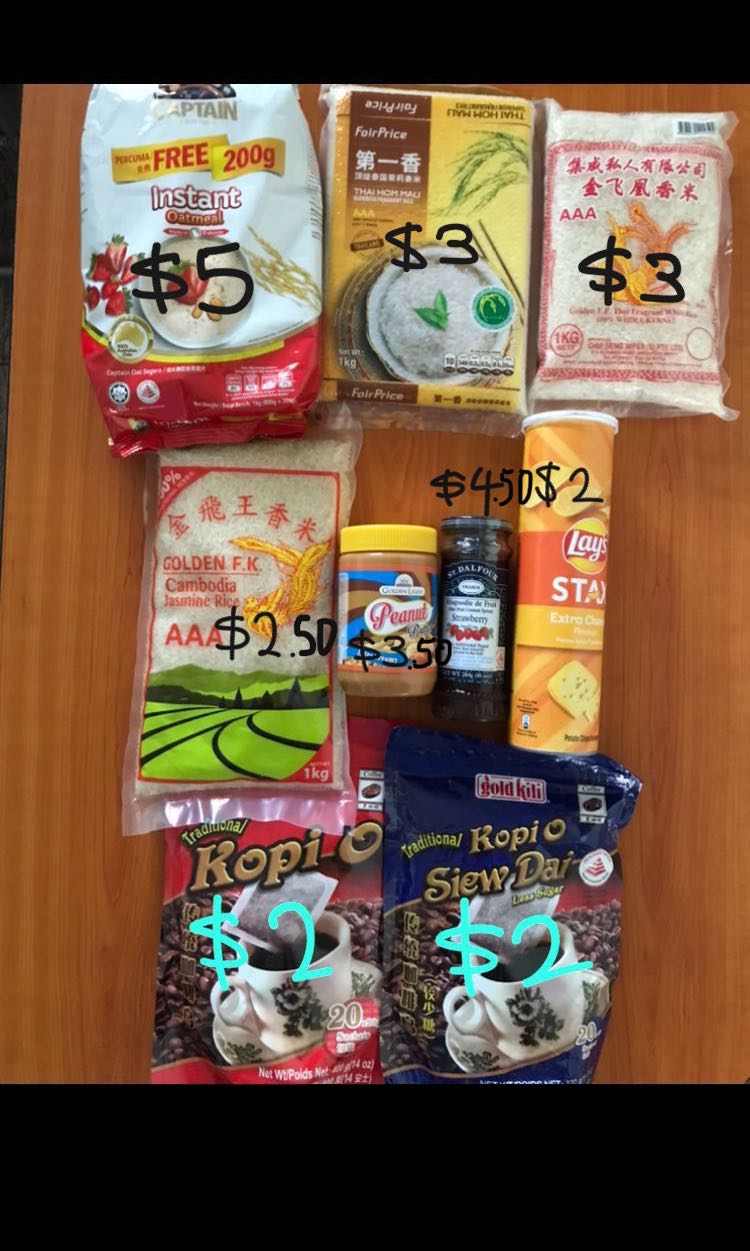 Assorted food, Food & Drinks, Packaged & Instant Food on Carousell