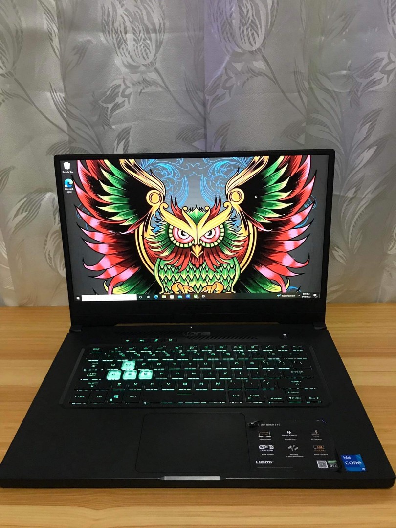 Asus TuF Dash F15 Core i5 11th gen 512gb SSD 8gbRAM 6gb Nvidia RTX 3060 ...