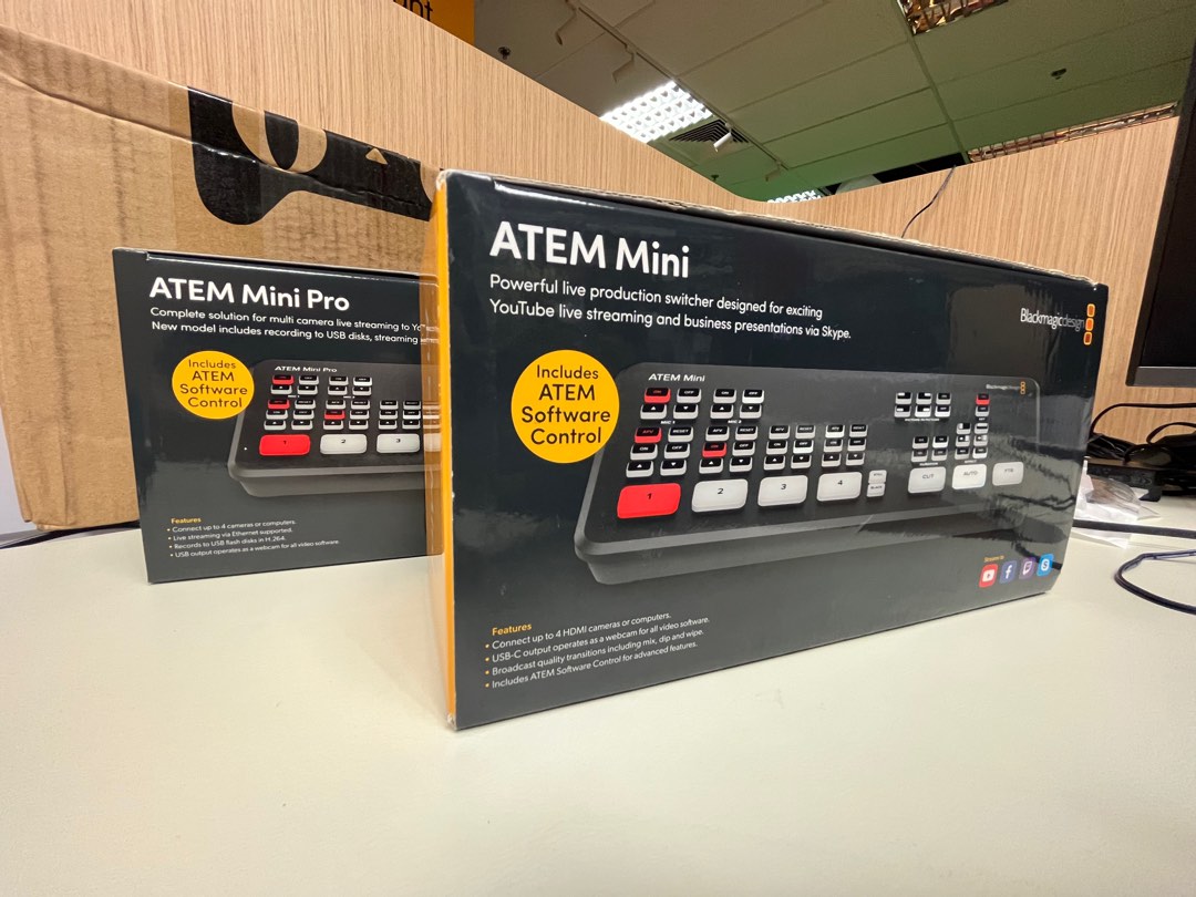 ATEM Mini / Mini Pro, Photography, Cameras on Carousell