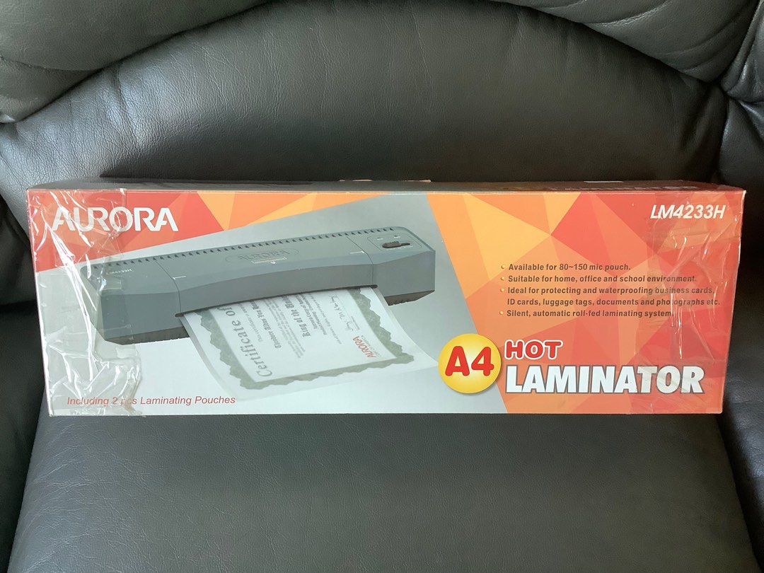 Aurora A4 Laminator, Computers & Tech, Printers, Scanners & Copiers on Carousell