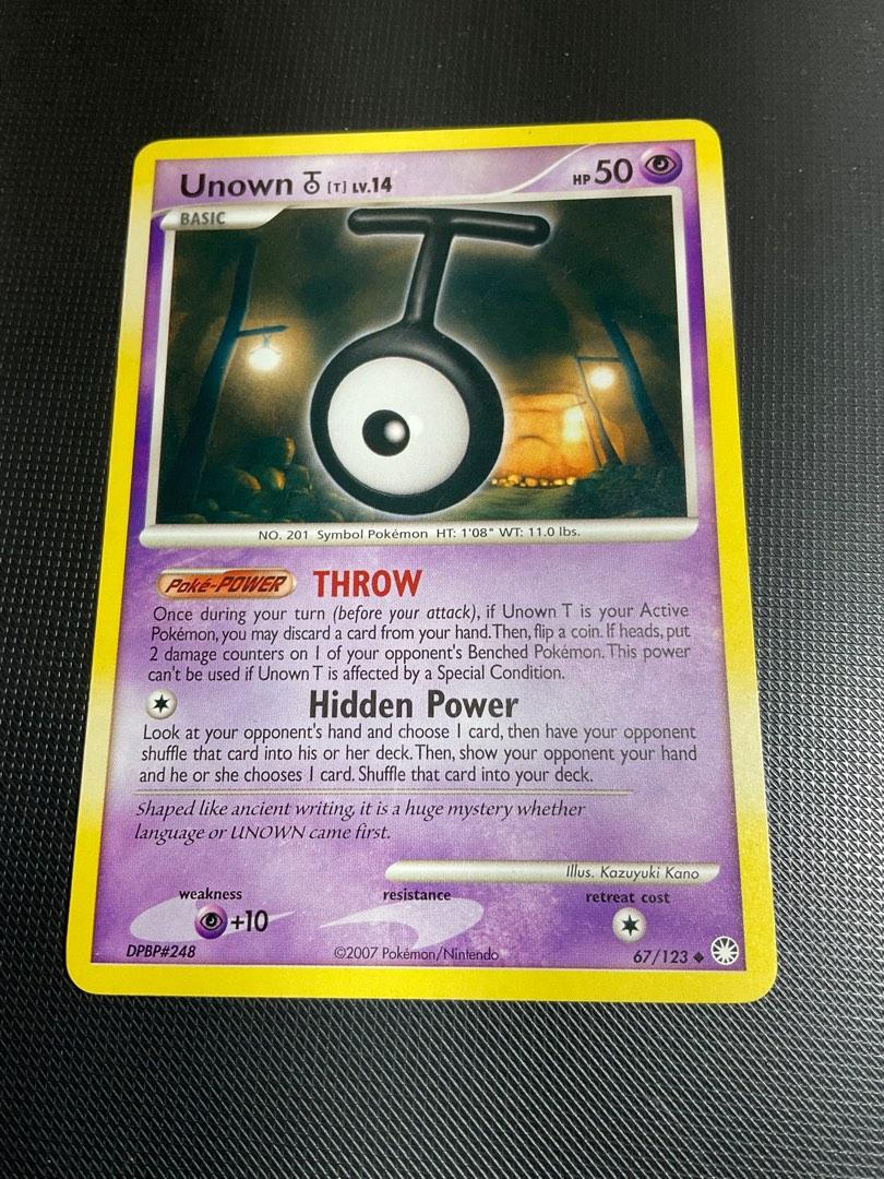 AUTHENTIC UNOWN set Vintage Pokemon cards, Hobbies & Toys, Toys & Games ...