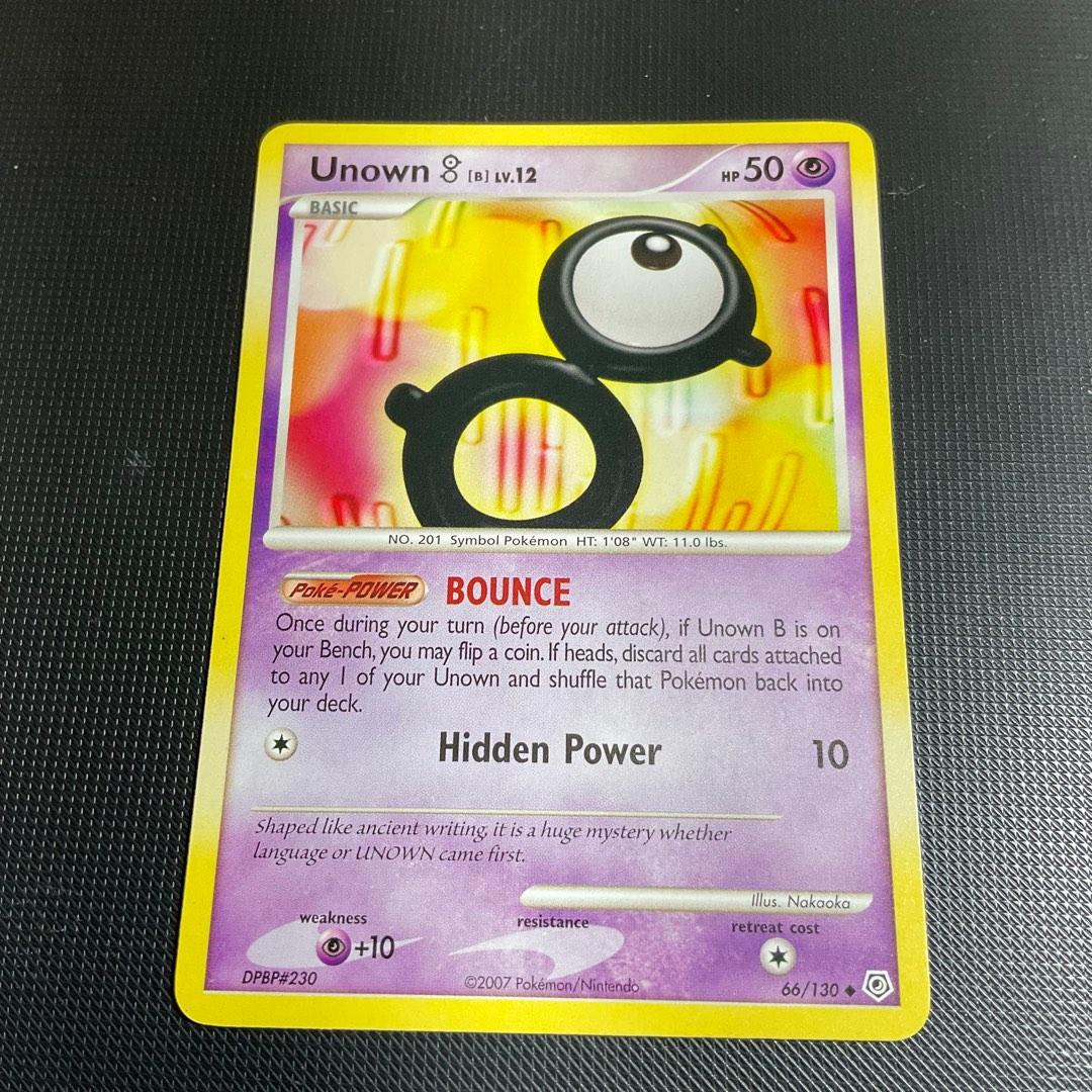 AUTHENTIC UNOWN set Vintage Pokemon cards, Hobbies & Toys, Toys & Games ...