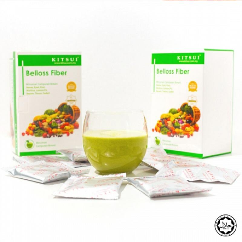 Authentic Value Pack 35 Sachets x 1 (FREE 5s incl) KITSUI Belloss Fiber ...