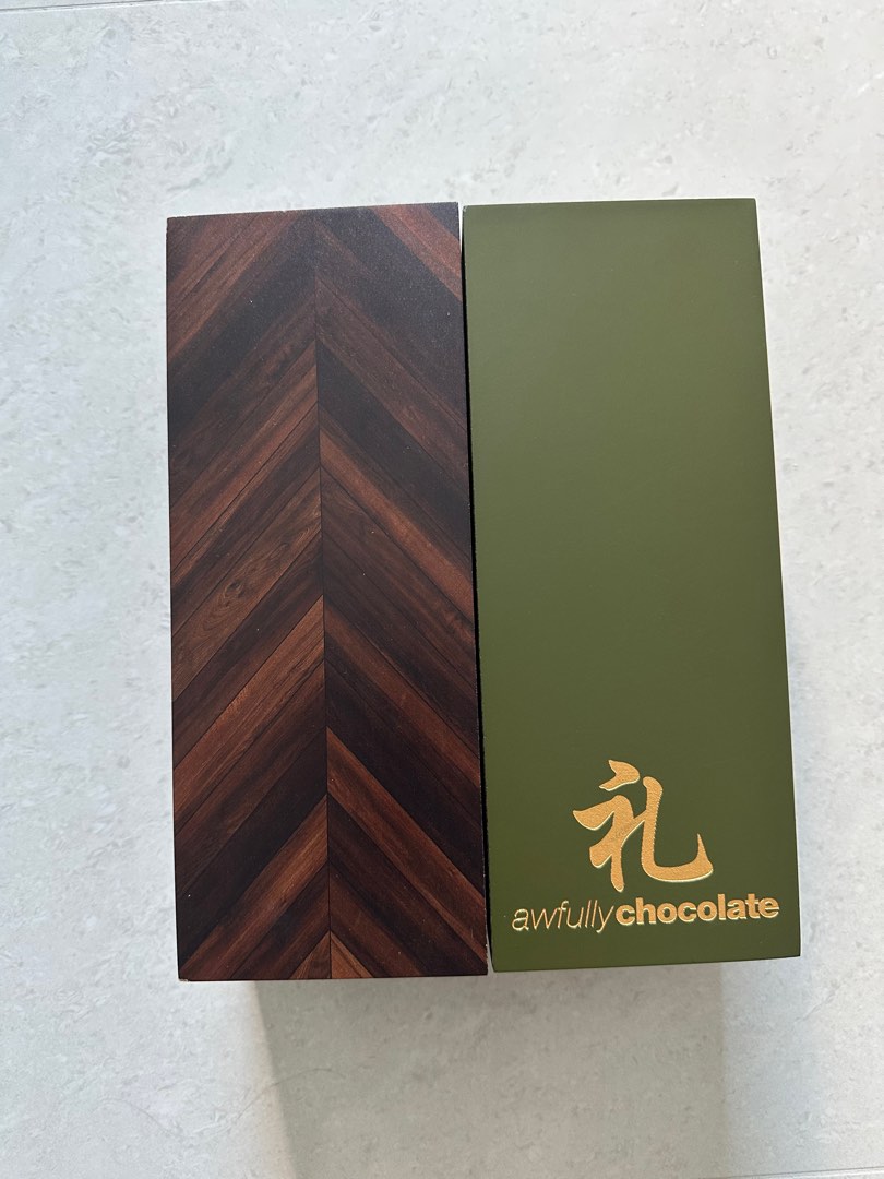 Awfully chocolate mooncake box set, Hobbies & Toys, Stationery & Craft ...
