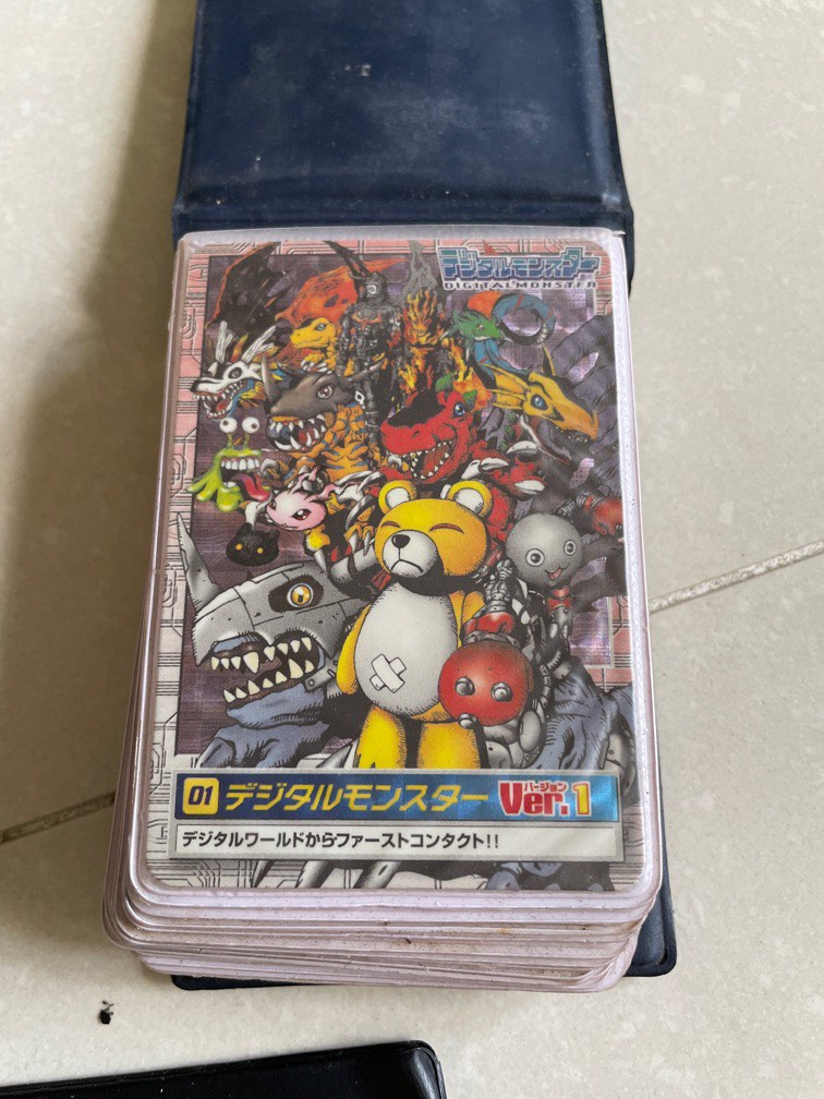Bandai Digital Monster collectable card Ver. 1 to Ver.8 full(1 to 180 ...
