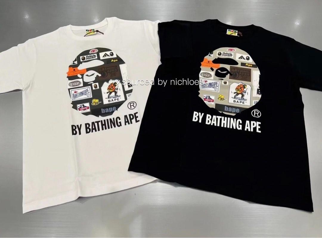 BAPE MULTI LABEL BY BATHING APE TEE, Men's Fashion, Tops & Sets ...