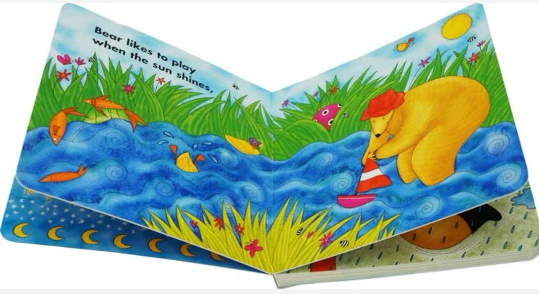 Barefoot Bear Series Board Book by Stella Black Stone, Hobbies & Toys, Books & Magazines ...