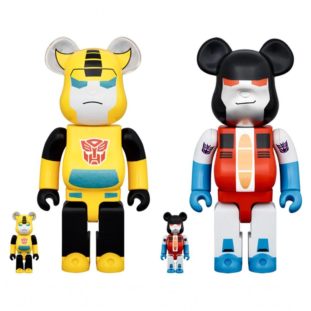 Bearbrick Transformers 100 400%, 興趣及遊戲, 玩具 & 遊戲類 - Carousell