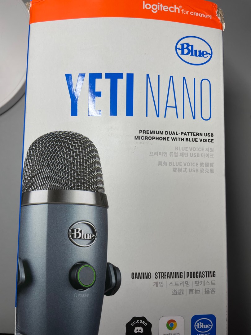 BLUE Yeti Nano, Audio, Microphones on Carousell