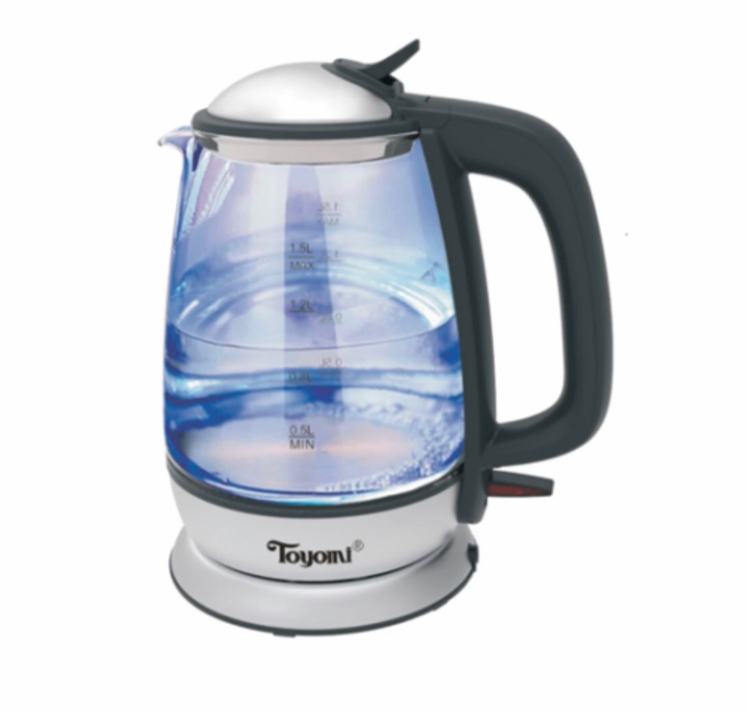 BN toyomi electric glass kettle, TV & Home Appliances, Kitchen ...