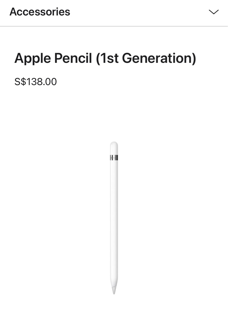 BNIB Apple Pencil 1st Gen, Computers & Tech, Parts & Accessories, Other ...
