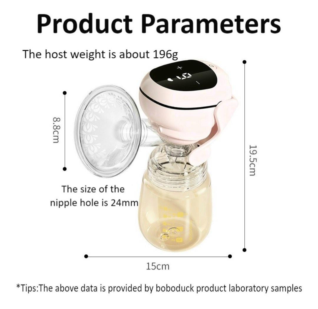 Boboduck 9gears breast pump wireless, Babies & Kids, Nursing & Feeding, Breastfeeding & Bottle ...