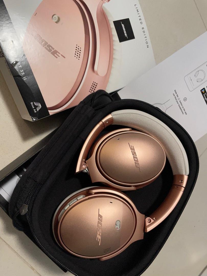 BOSE QUIETCOMFORT 35 Limited Edition Rose Gold, Audio, Headphones ...