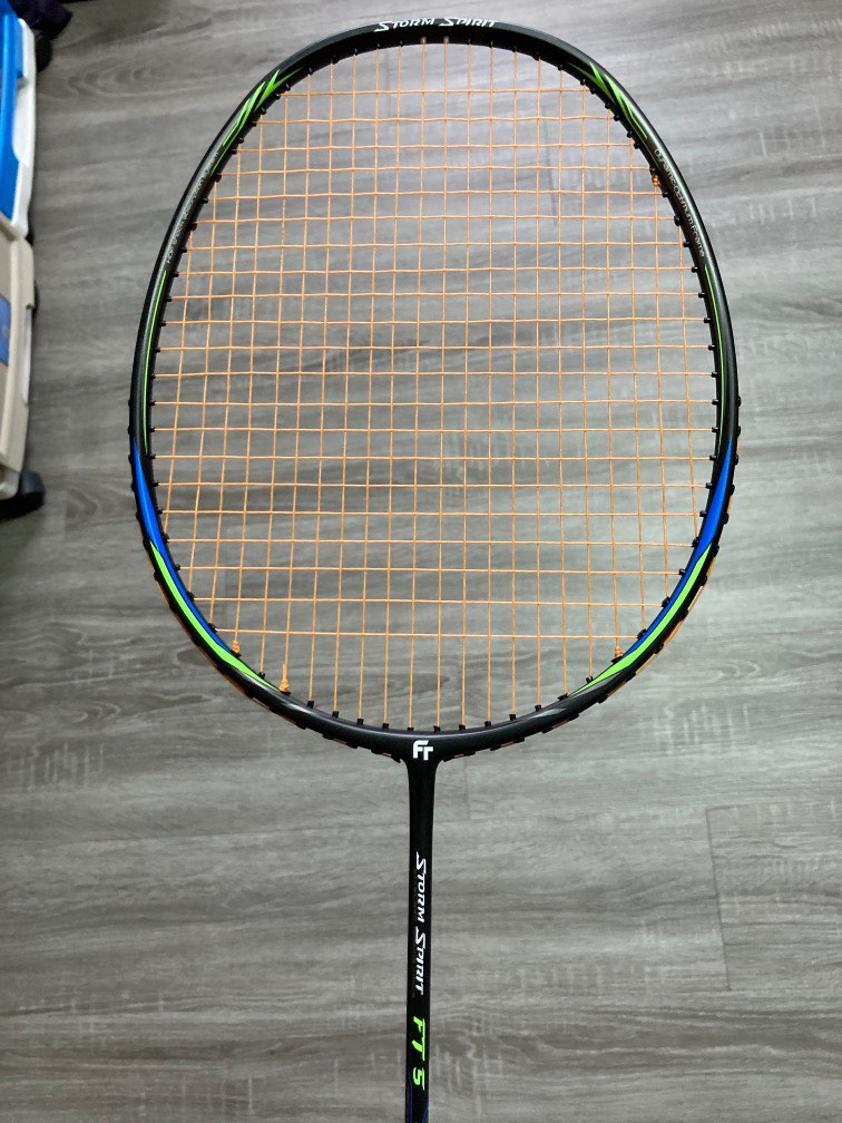 Badminton Racket Felet Storm Spirit FT5, Sports Equipment, Sports ...