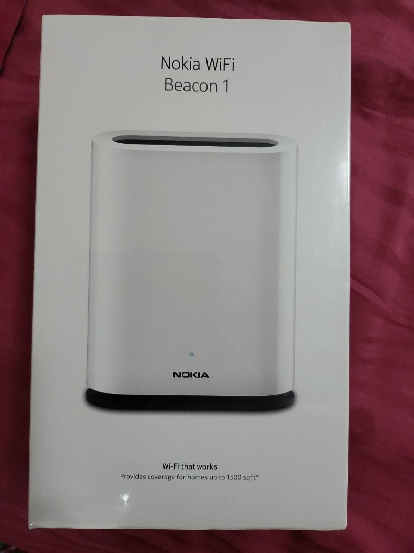 (Brand New) Nokia Beacon 1 wifi router, TV & Home Appliances, TV ...