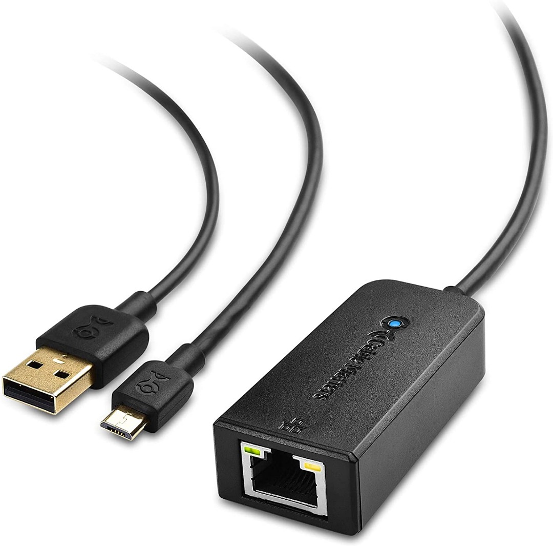 Cable Matters Micro USB to Ethernet Adapter Up to 480Mbps for Streaming ...