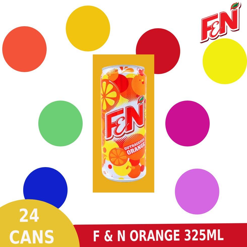 [Carton Sales] Assorted FN Drinks 325ML x 24 Cans / 5 Choices, Food ...