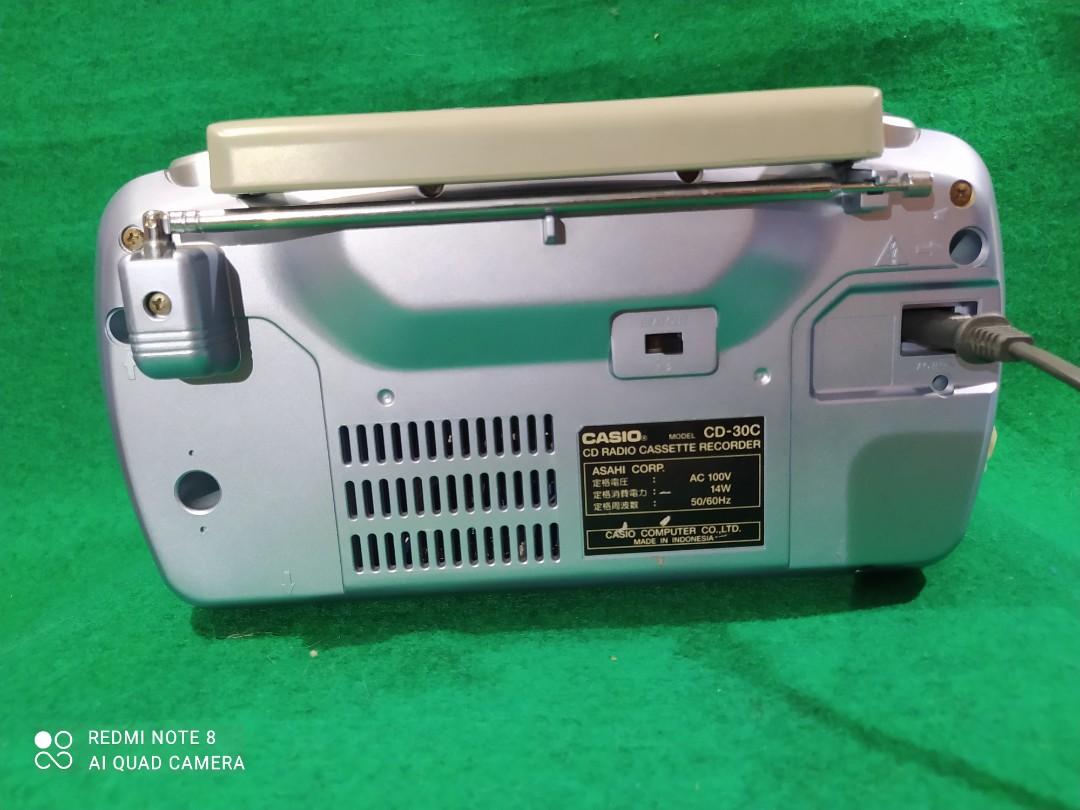 Casio CD Radio player, Audio, Portable Music Players on Carousell