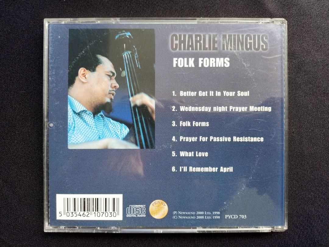 CD Charlie Mingus : folk forms, Hobbies & Toys, Music & Media, CDs ...