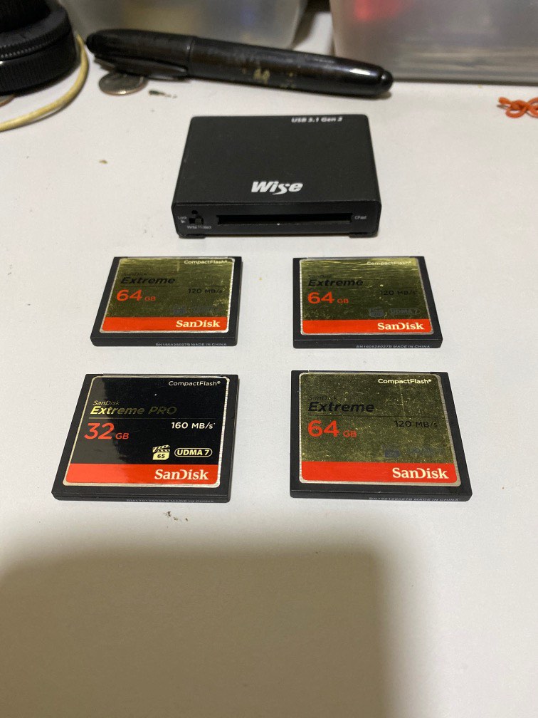 Cfast cards and cfast reader, Photography, Photography Accessories ...