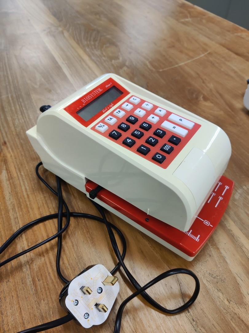 Cheque printing machine, Computers & Tech, Office & Business Technology ...