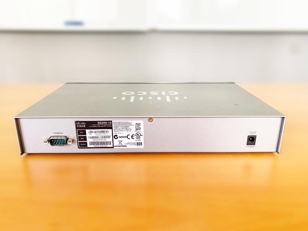 Cisco SG300-10SFP 10-Port Gigabit Managed SFP Switch, Computers & Tech ...