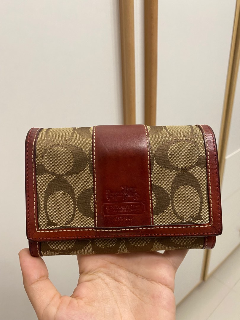Coach Wallet Vintage (Authentic), Luxury, Bags & Wallets on Carousell