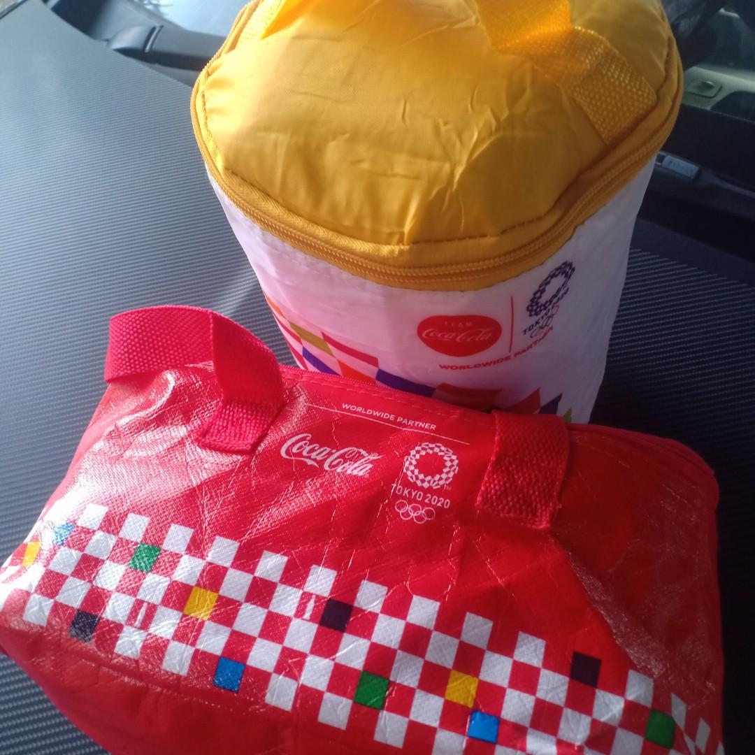 Coke olympics cooling bag, Hobbies & Toys, Collectibles & Memorabilia ...